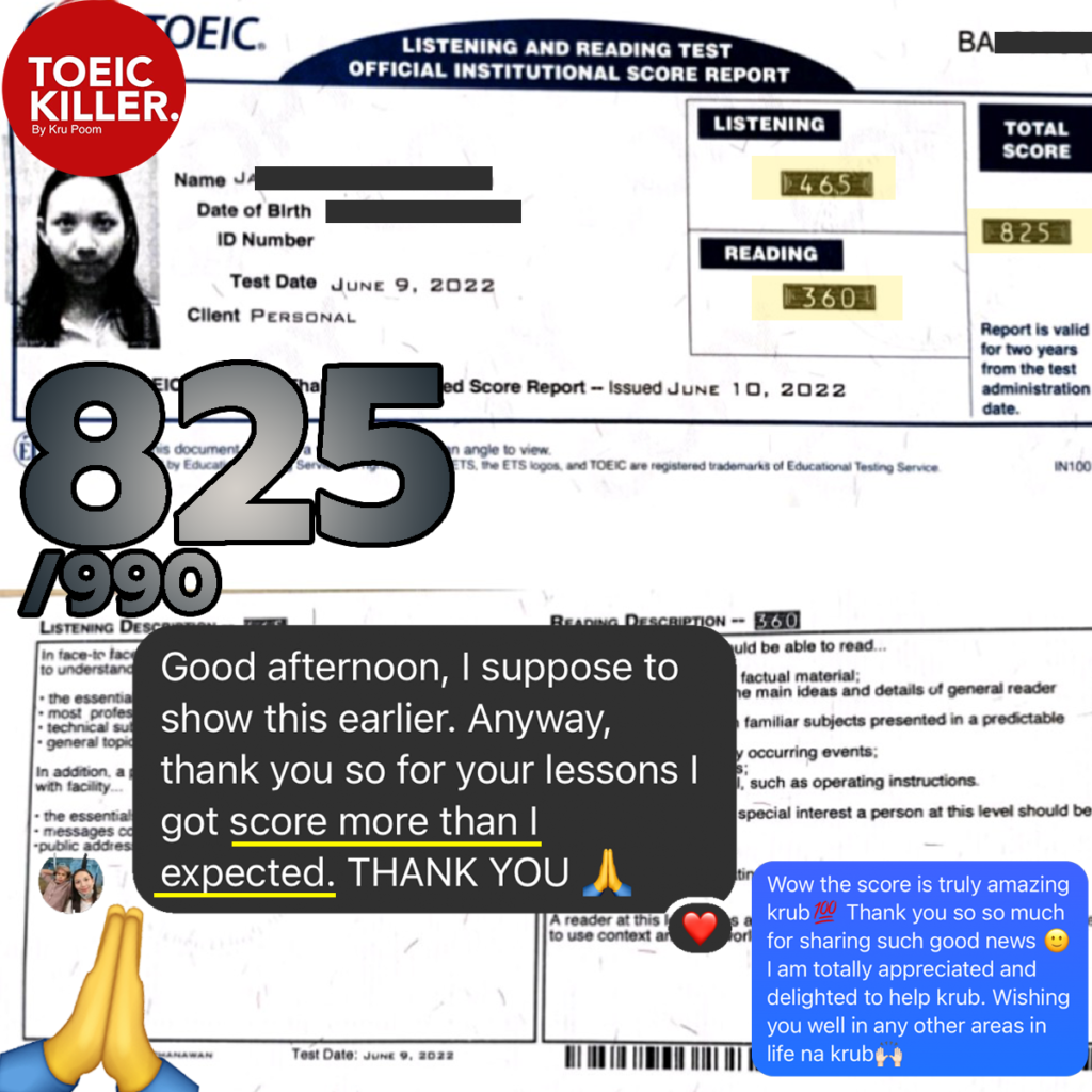 toeic-feedback-nov-1 - Toeickiller by Kru Poom